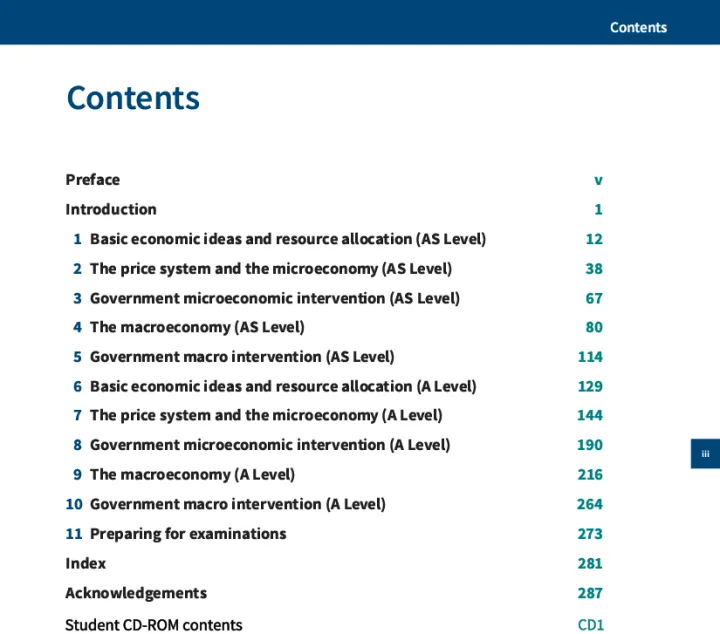 Cambridge International AS and A Level Economics Coursebook