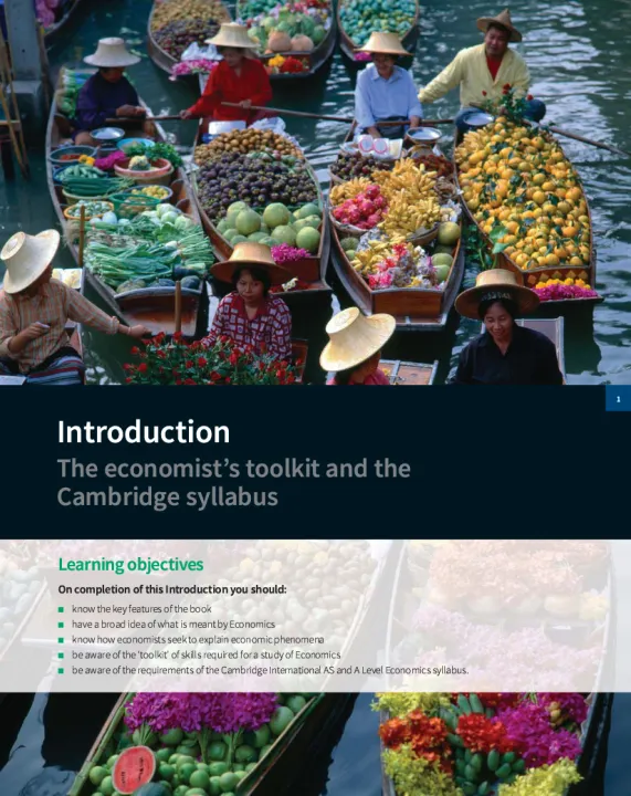 Cambridge International AS and A Level Economics Coursebook