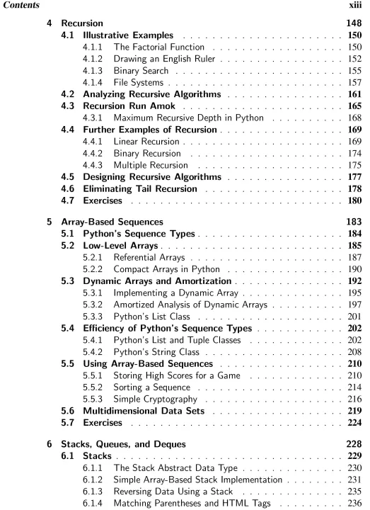 Data Structures And Algorithms In Python 1204