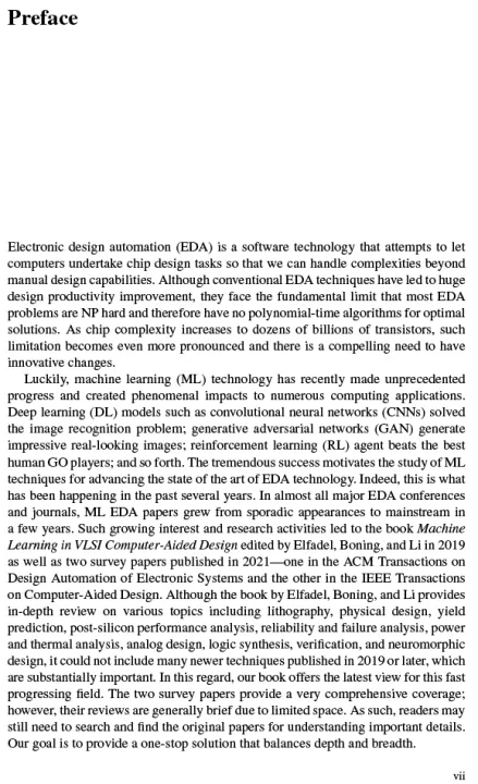 Machine Learning Applications In Electronic Design Automation