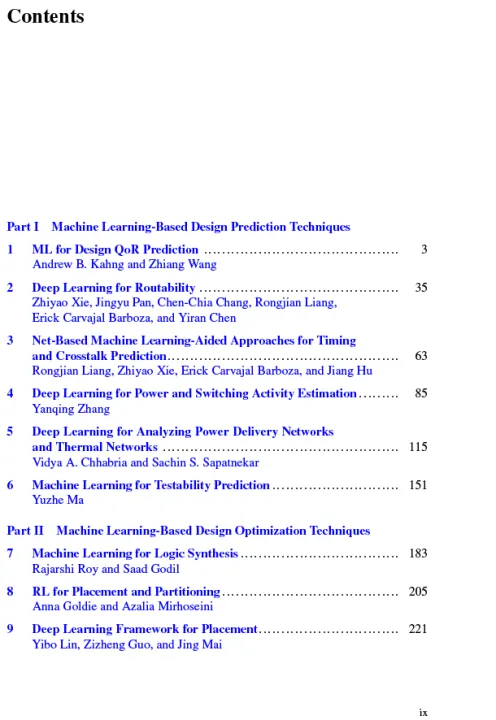 Machine Learning Applications In Electronic Design Automation