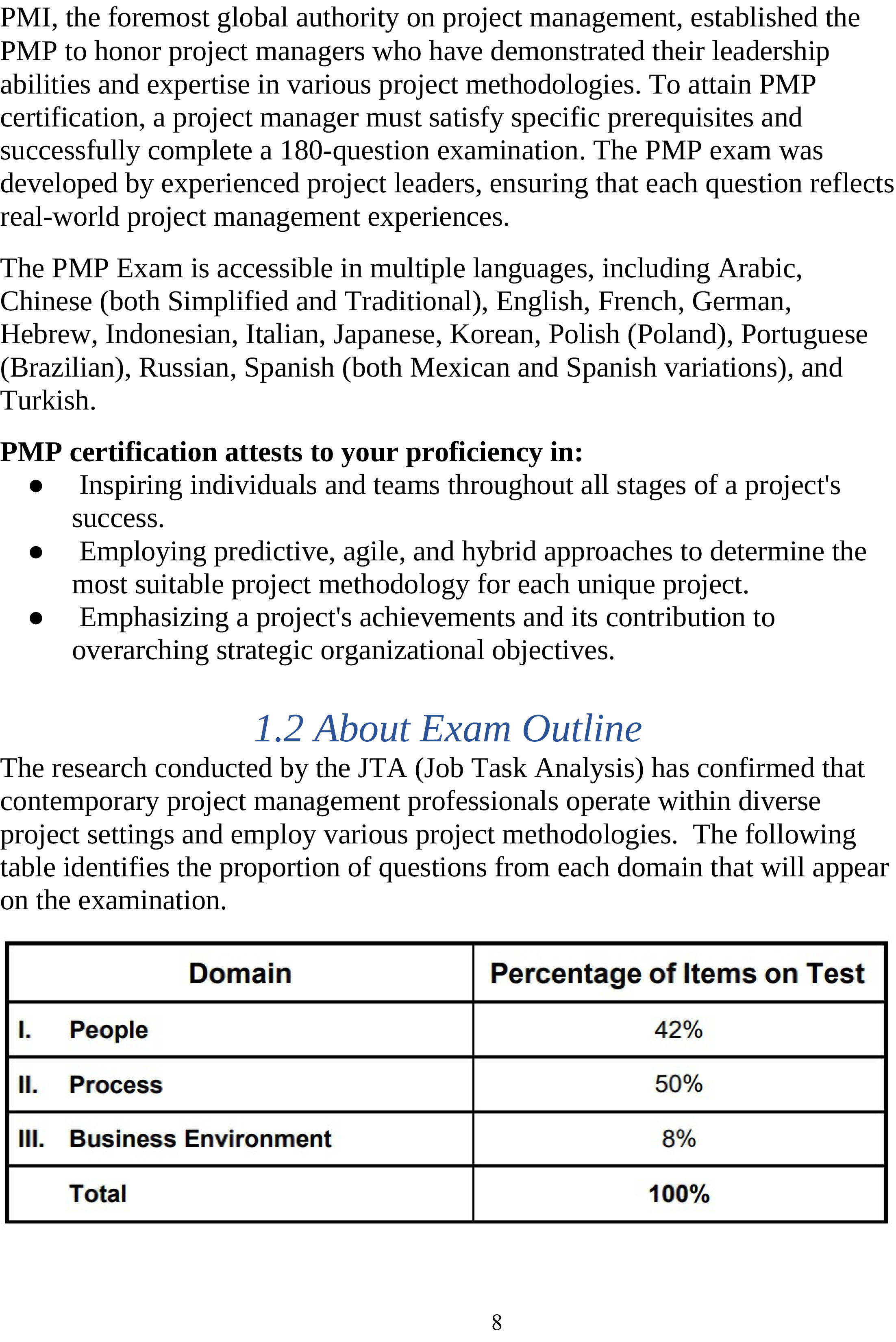 Sách PMI PMP PMBOK 7 Practice Exam Book Over 3 Full Practice Tests