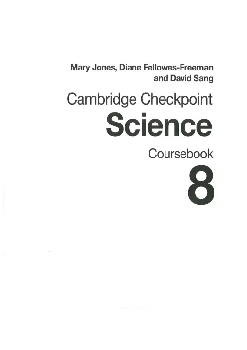 Science course book + Work book