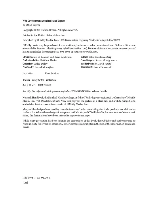Web Development with Node and Express